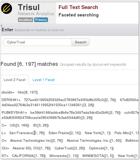 Trisul 3.0 sneak peek - Trisul Network Analytics