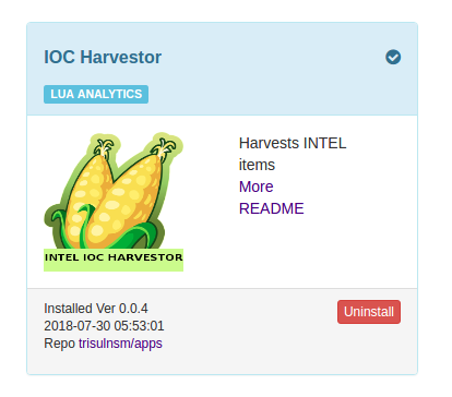 Announcing the IOC Intel Harvestor App - Trisul Network Analytics