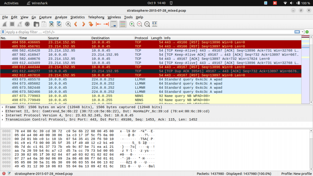 Trisul NSM - Packet based network visibility and detection solution